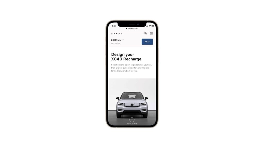 All 100% electric Volvo models to be available online only - Electric Road
