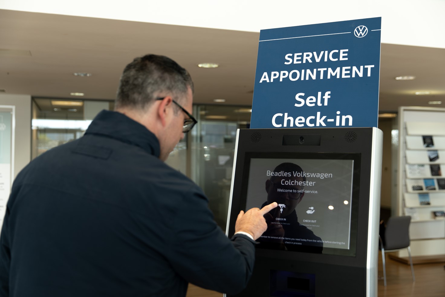 Volkswagen introduces airport-style digital check-in kiosks to boost ...
