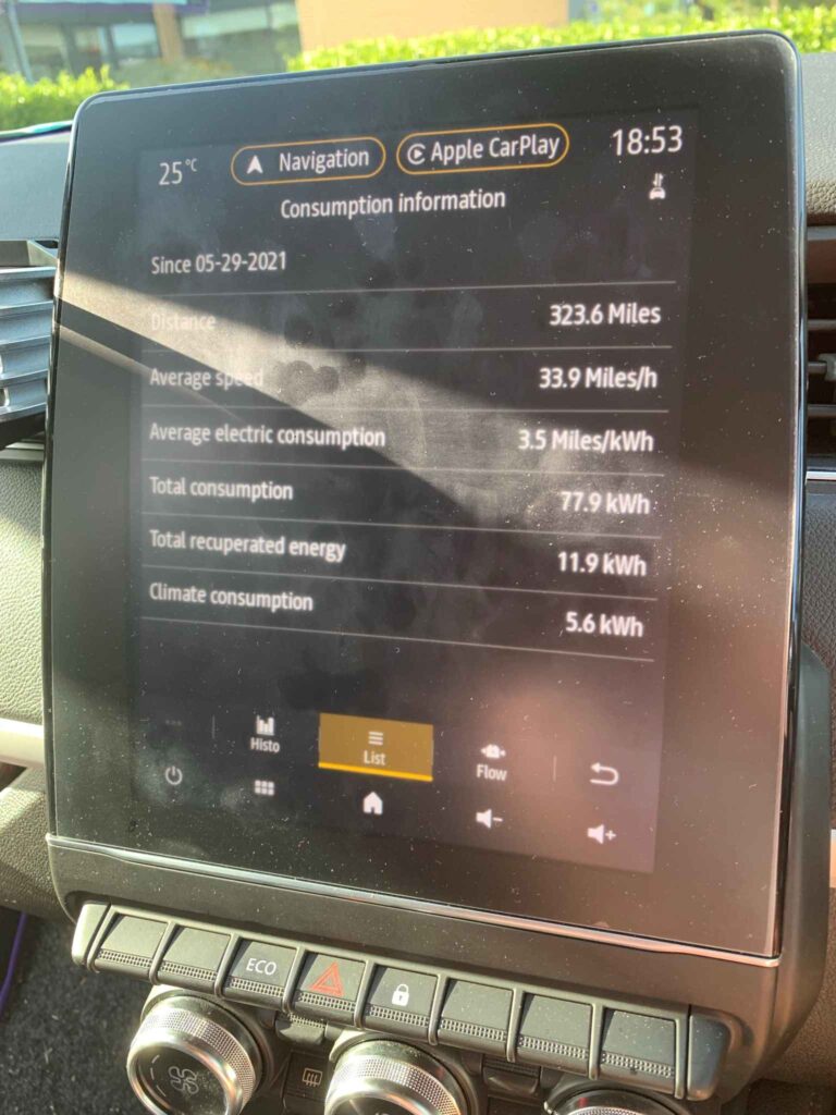 Renault Zoe ZE50 2020, N Redshaw - Living with an EV: Road trip report ...