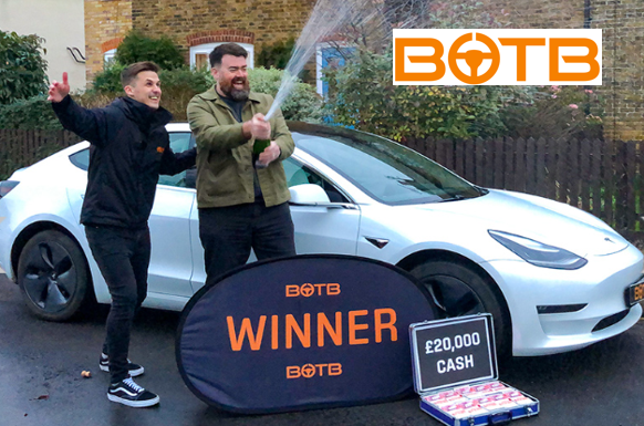Win your dream car with Best of the Best (BOTB)! - Electric Road