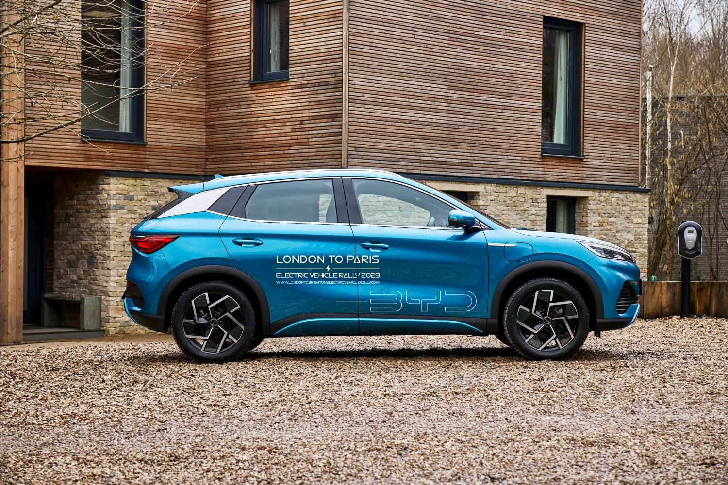 London to Paris EV Rally 2023 - Electric Road