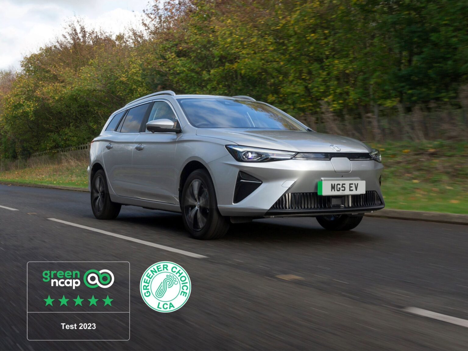 MG5 EV achieves 5 Star Green NCAP rating - Electric Road